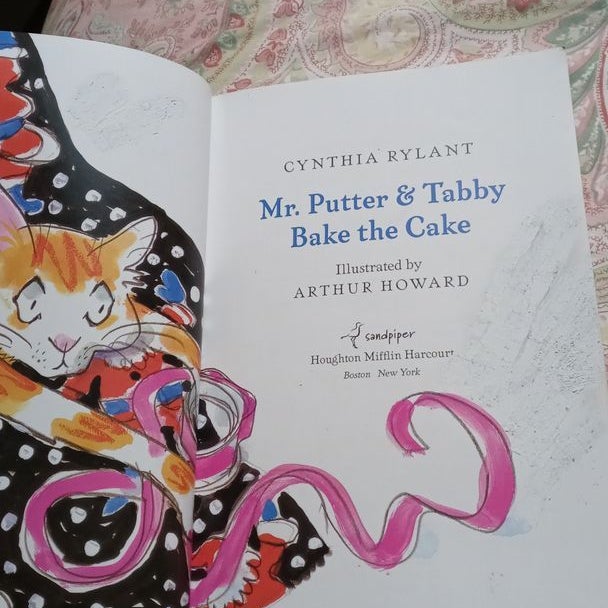 Mr. Putter and Tabby Bake the Cake by Cynthia Rylant; Arthur Howard ...