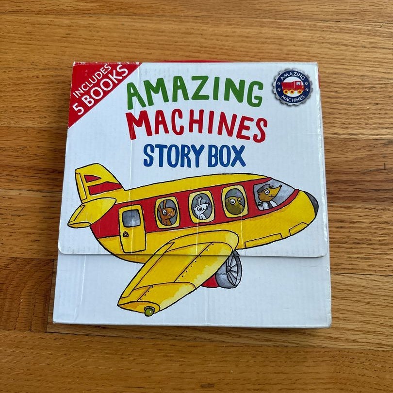 Amazing Machines Story Box by Tony Mitton