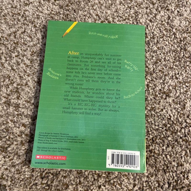 School Days according to Humphrey by Betty G. Birney, Paperback ...