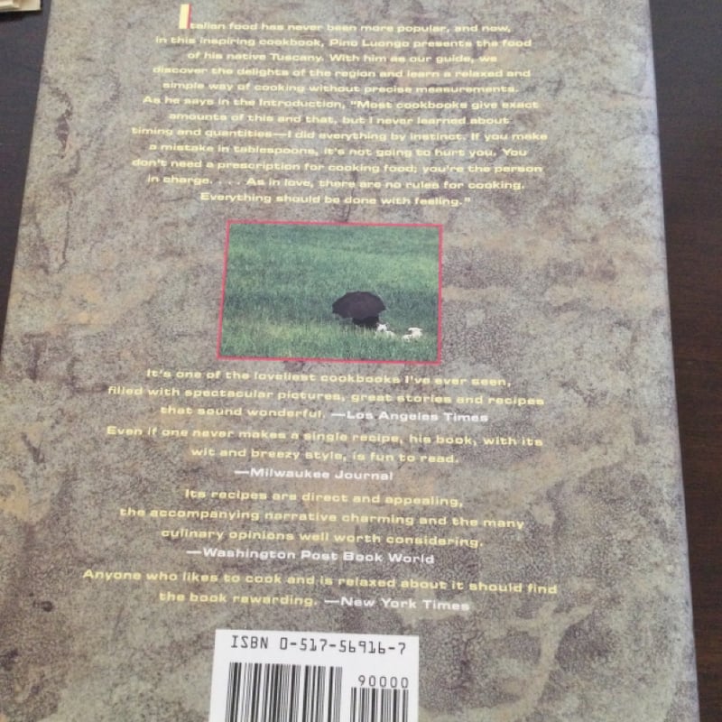 A Tuscan in the Kitchen by Pino Luongo, Hardcover | Pangobooks