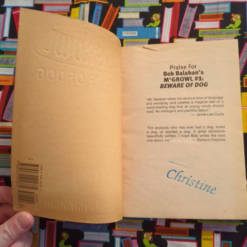 Mcgrowl by Bob Balaban