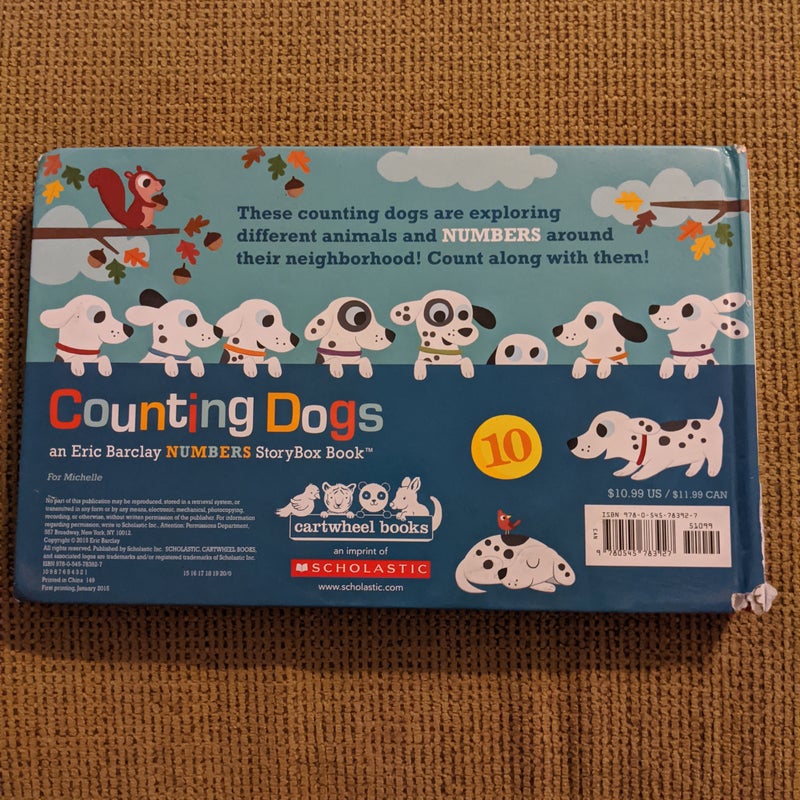 Counting Dogs by Eric Barclay, Hardcover | Pango Books