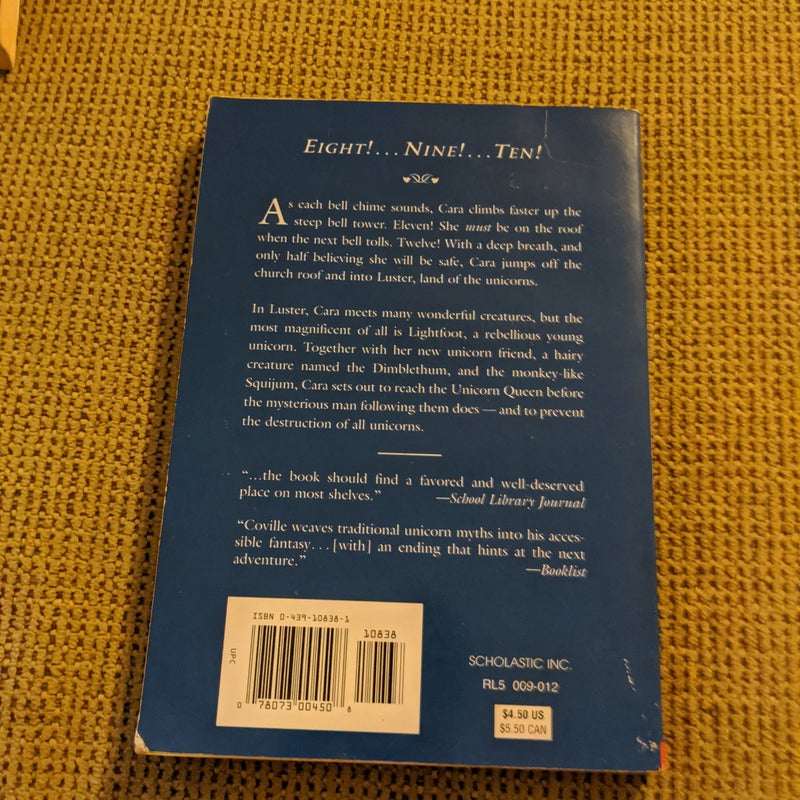 Into the Land of the Unicorns by Bruce Coville