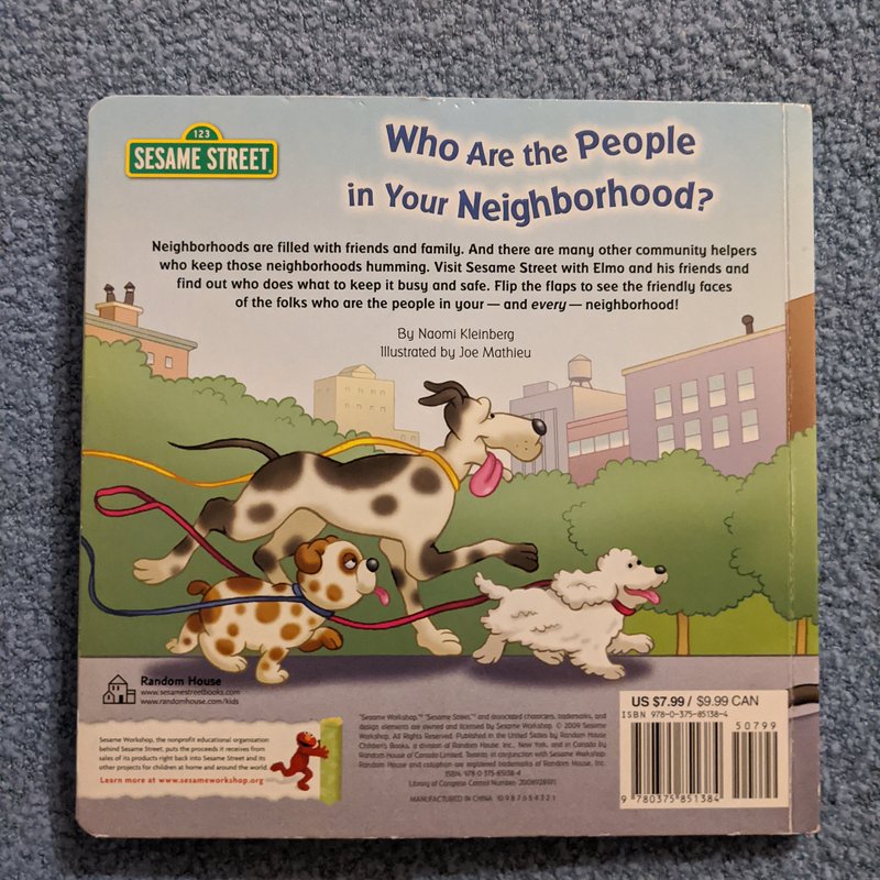 Who Are the People in Your Neighborhood (Sesame Street) by Naomi Kleinberg