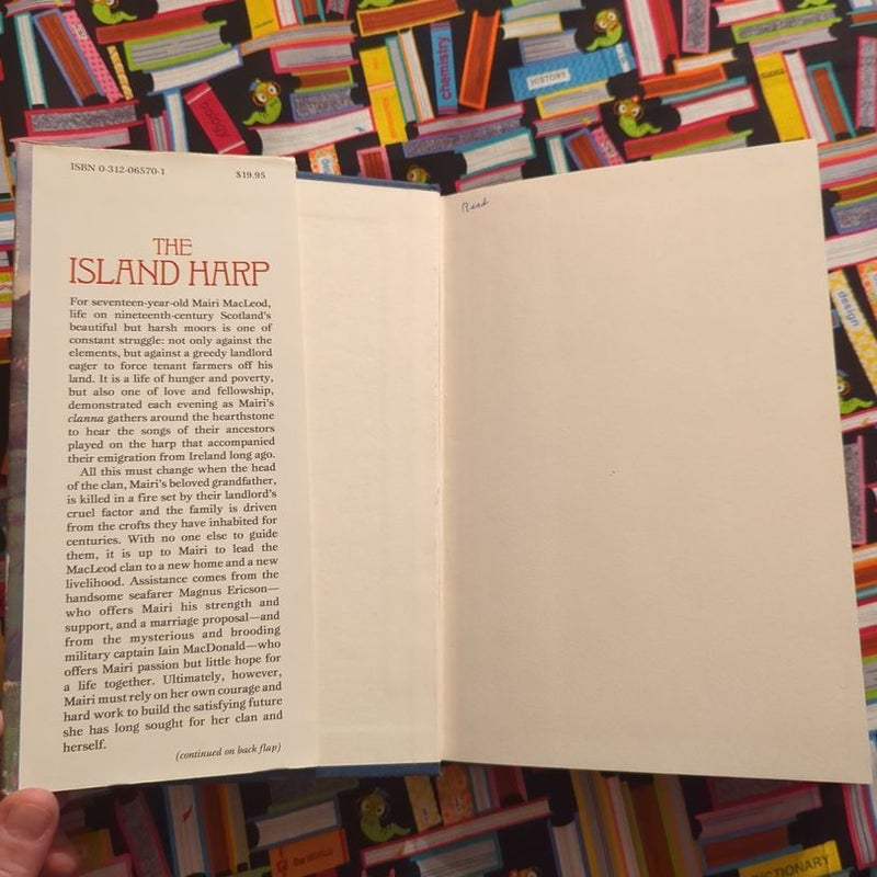 The Island Harp by Jeanne Williams