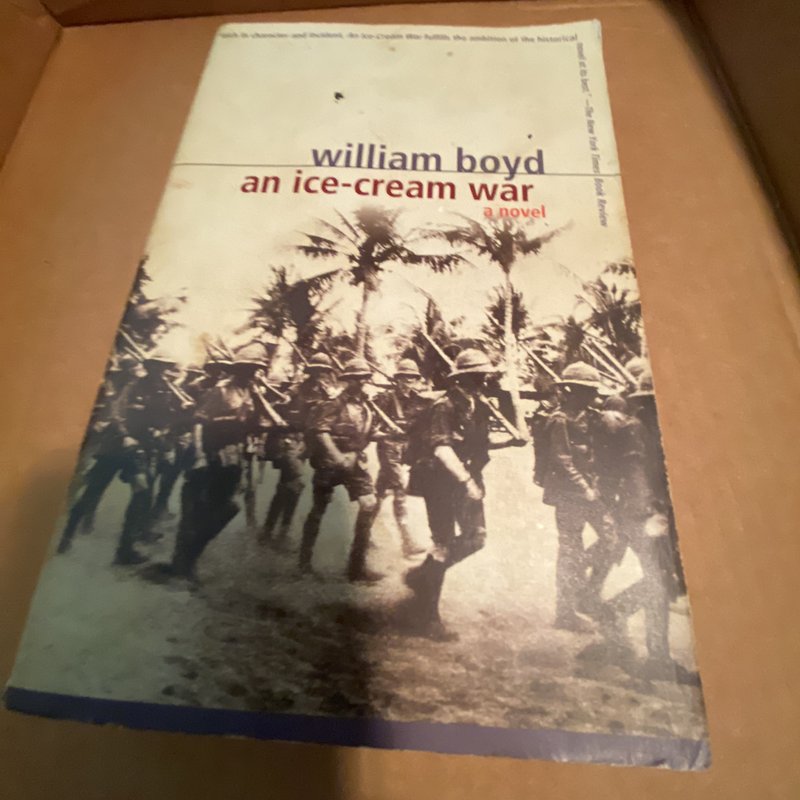 An Ice-Cream War by William Boyd