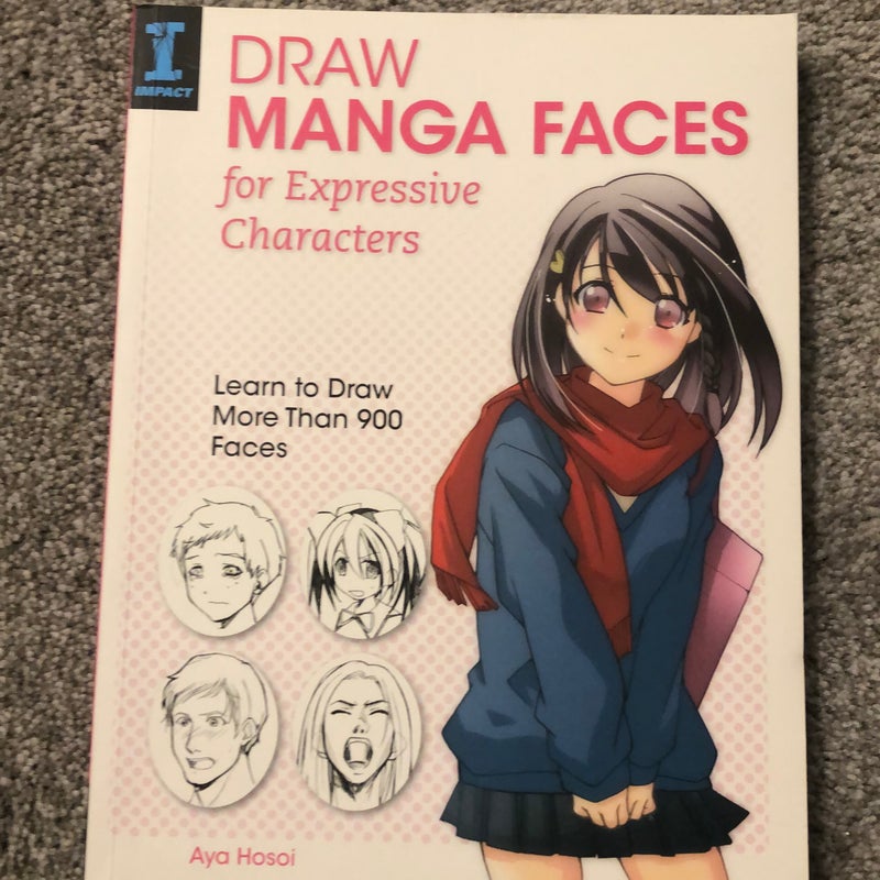 Draw Manga Faces for Expressive Characters
