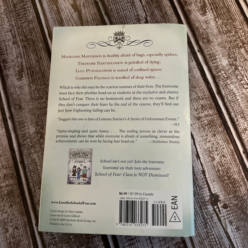 School of Fear by Gitty Daneshvari