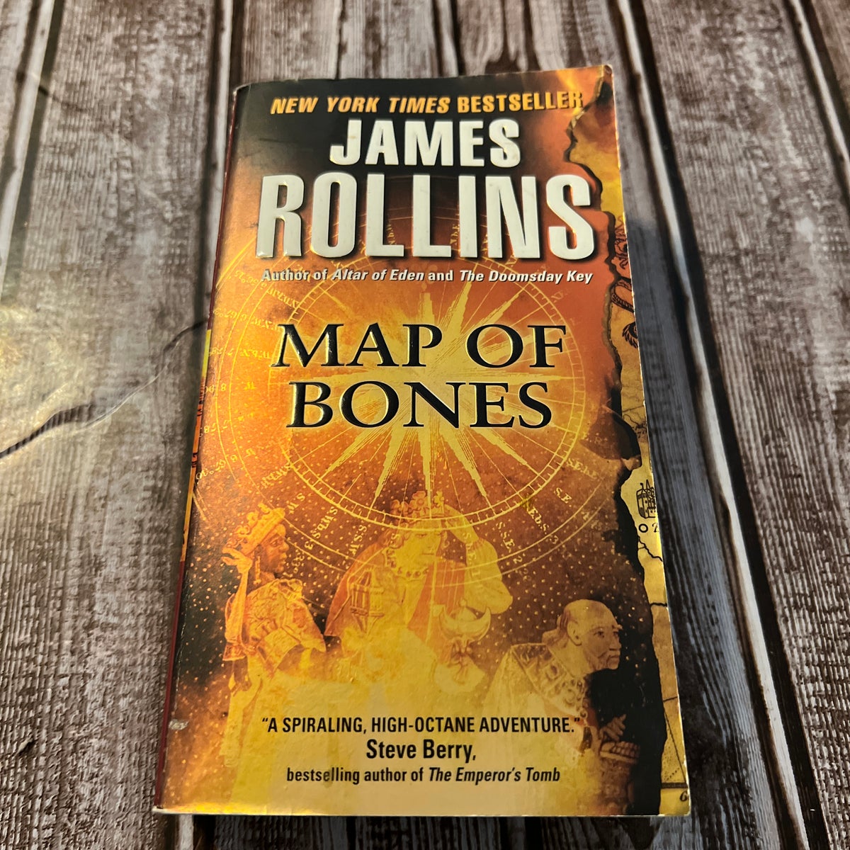 Map of Bones by James Rollins, Paperback | Pangobooks