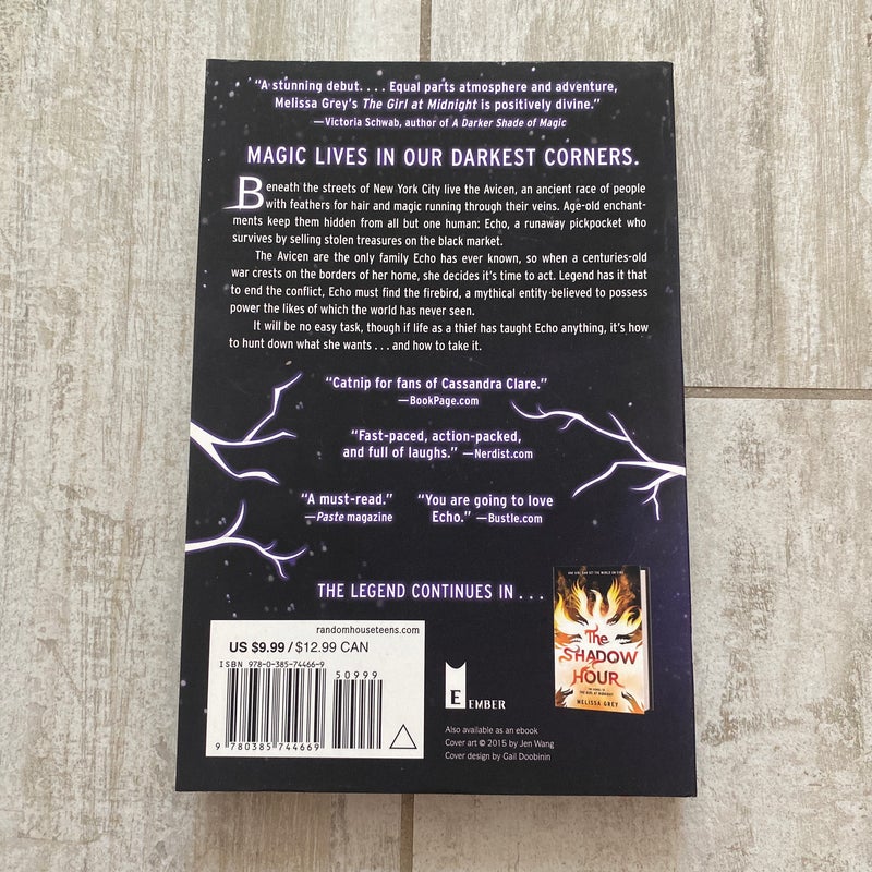 The Girl at Midnight by Melissa Grey, Paperback | Pangobooks