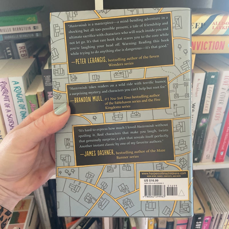 Masterminds by Gordon Korman, Hardcover | Pangobooks