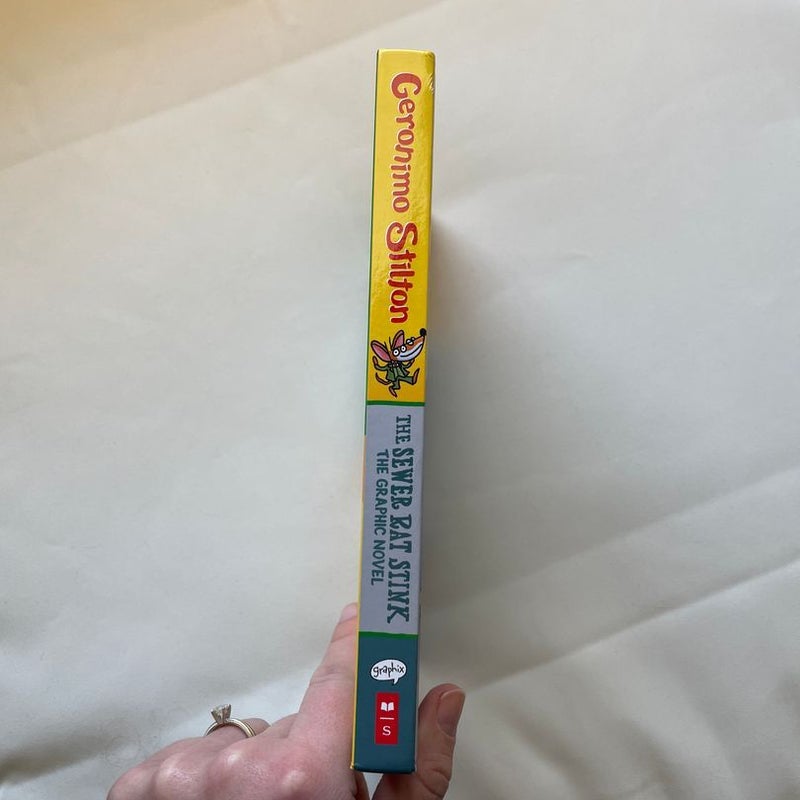 The Sewer Rat Stink by Geronimo Stilton, Hardcover | Pangobooks