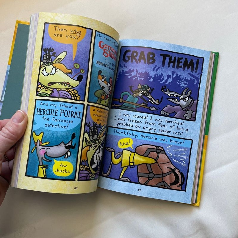 The Sewer Rat Stink by Geronimo Stilton, Hardcover | Pangobooks