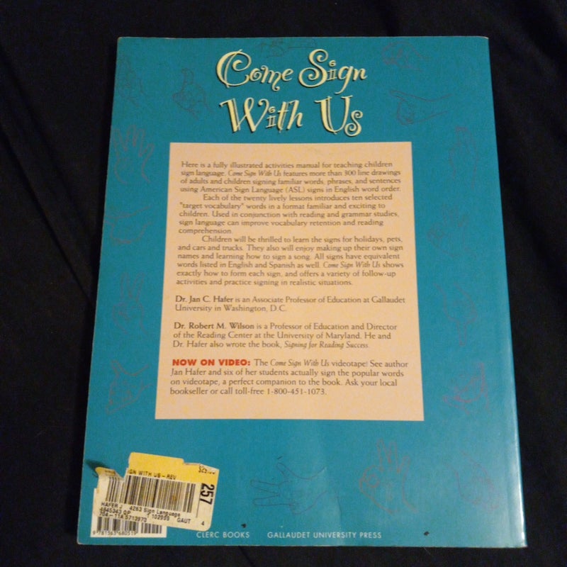 Come Sign with Us by Robert M. Wilson, Paperback | Pangobooks