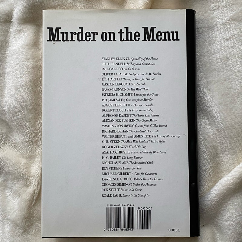 Murder on the Menu by Peter Haining, Hardcover | Pangobooks