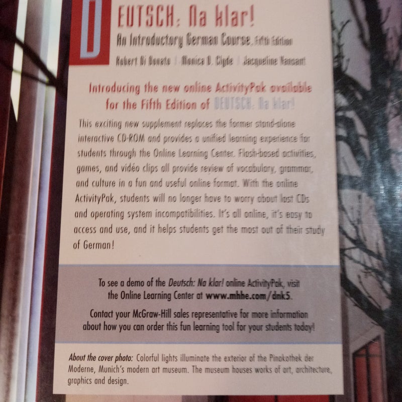 Deutsch: Na klar! An Introductory German Course (Student Edition) by ...