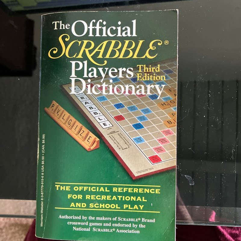 The Official Scrabble Players Dictionary by Merriam-Webster, Inc. Staff