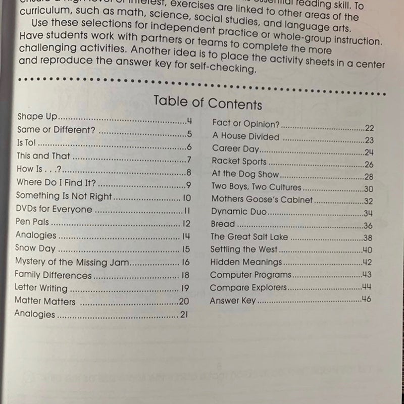 Cause and Effect, Grades 5-6 by Instructional Fair Staff, Paperback ...