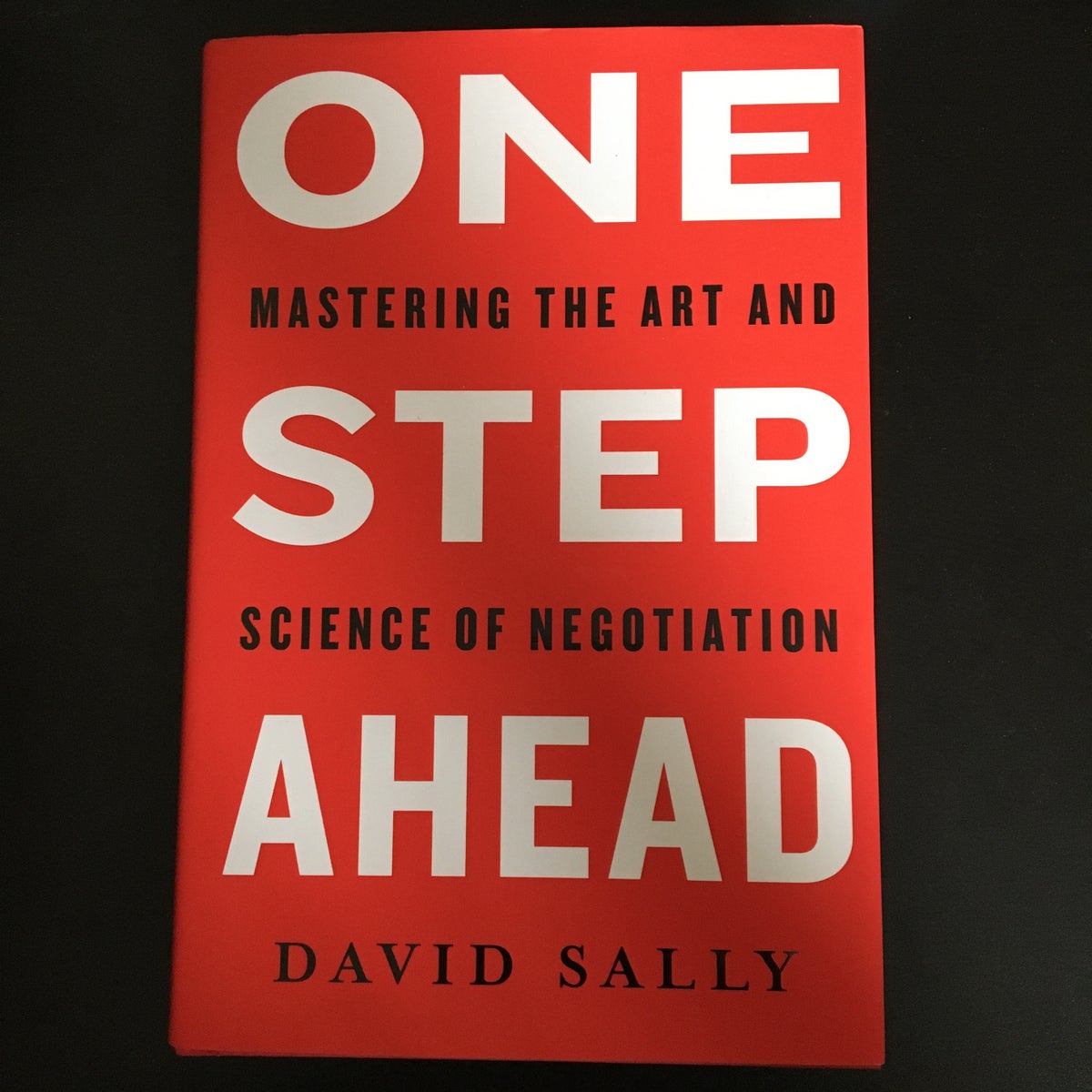 One Step Ahead by David Sally