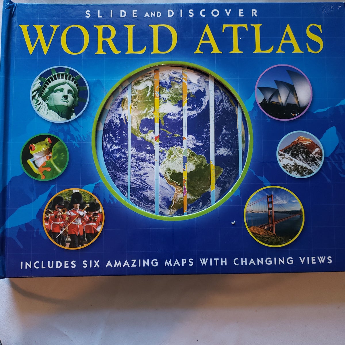 Slide and Discover: World Atlas by Jen Green