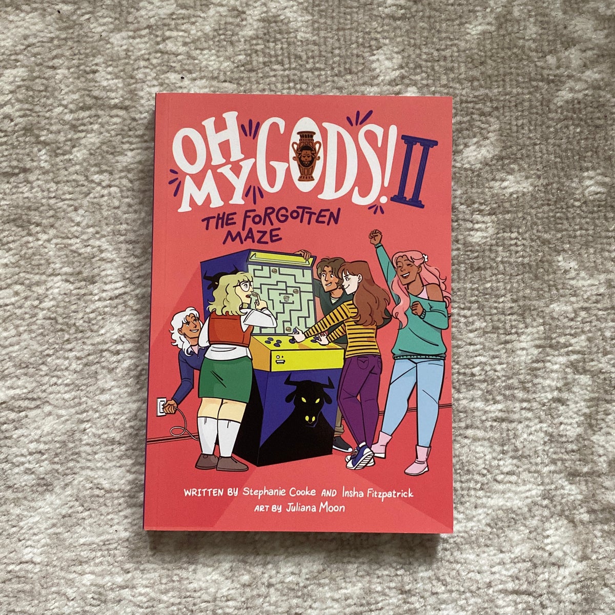 Oh My Gods! 2: the Forgotten Maze by Stephanie Cooke, Insha Fitzpatrick