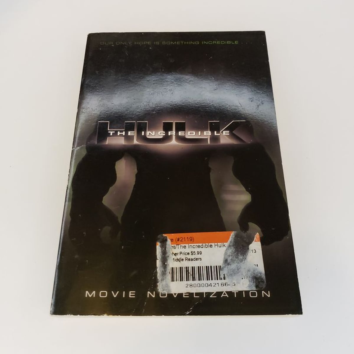 The Incredible Hulk Movie Novelization by Zak Penn, Edward Norton, J. E ...