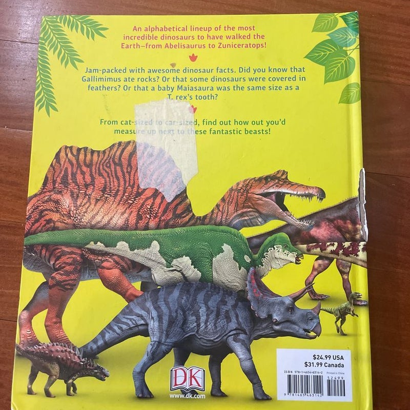 Dinosaur a to Z by Dustin Growick, Hardcover | Pangobooks