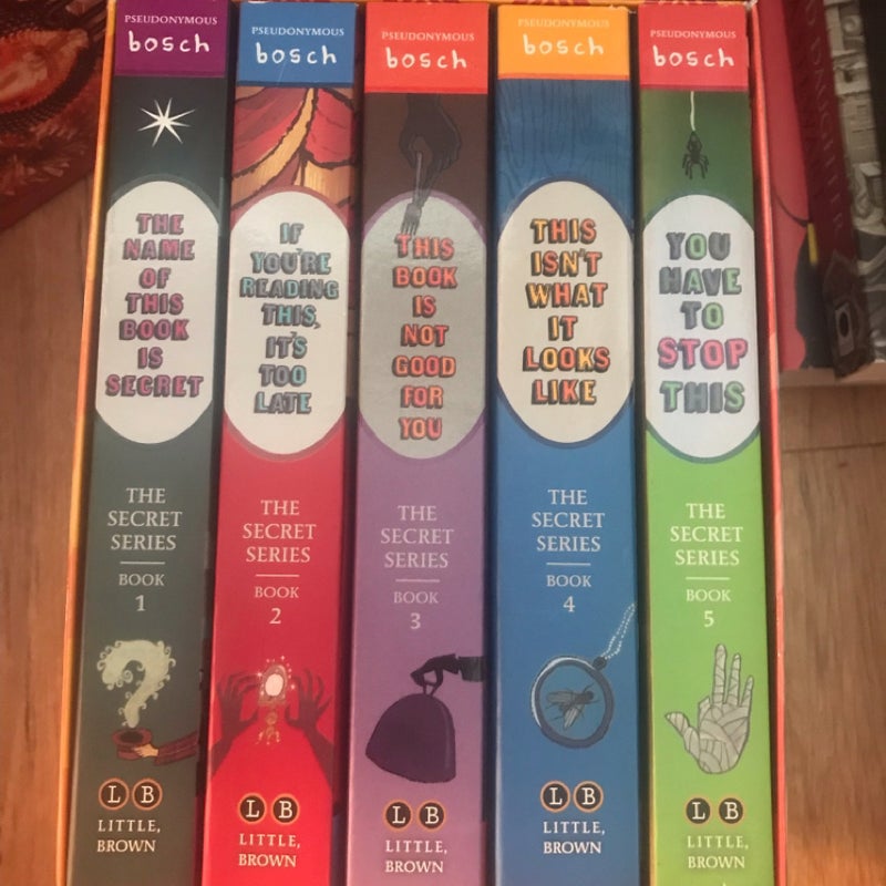 The Secret Series Complete Collection by Pseudonymous Bosch