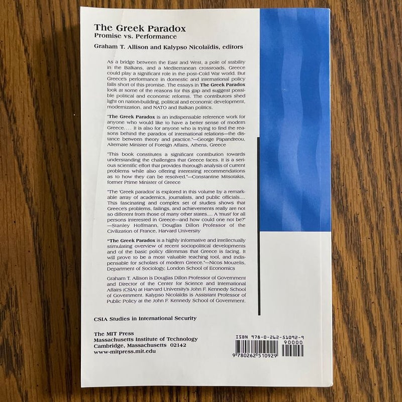 The Greek Paradox by Graham T. Allison