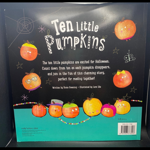 Ten Little Pumpkins by Rosie Greening , Paperback | Pangobooks
