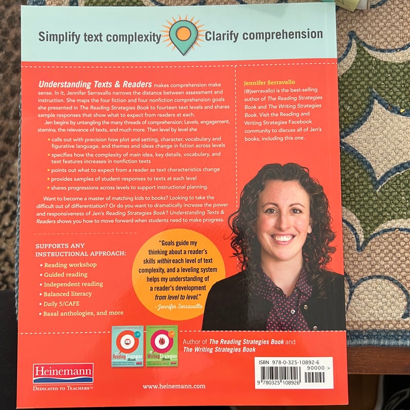 Understanding Texts and Readers by Jennifer Serravallo | Pangobooks