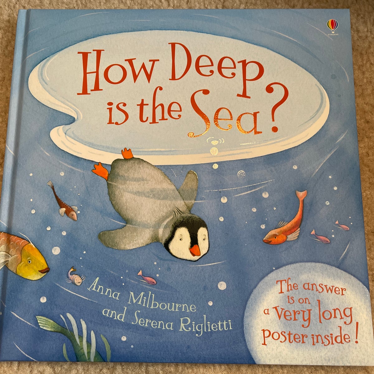 How Deep Is the Sea? by Anna Milbourne, Hardcover | Pangobooks