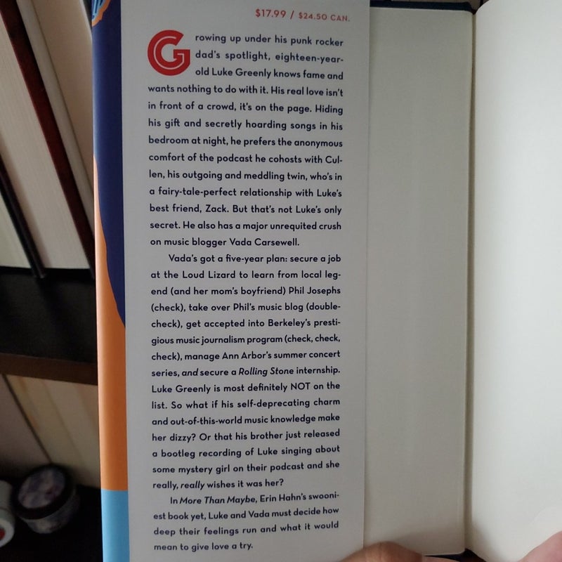 More Than Maybe by Erin Hahn, Hardcover | Pangobooks