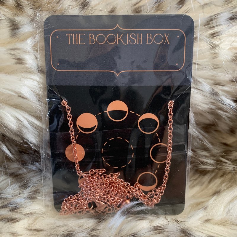 Bookish box Kingdom of Runes necklace by Audrey Grey, Paperback ...