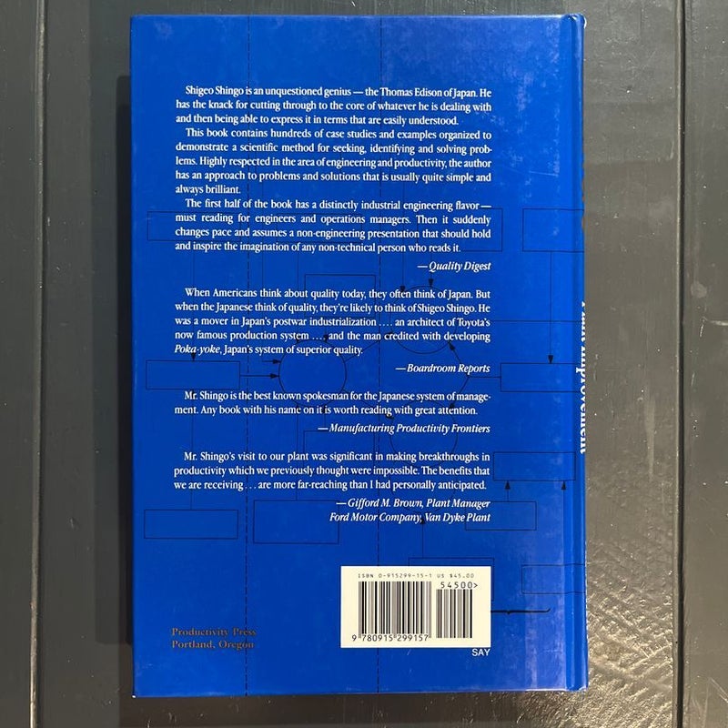 The Sayings of Shigeo Shingo by Shigeo Shingo