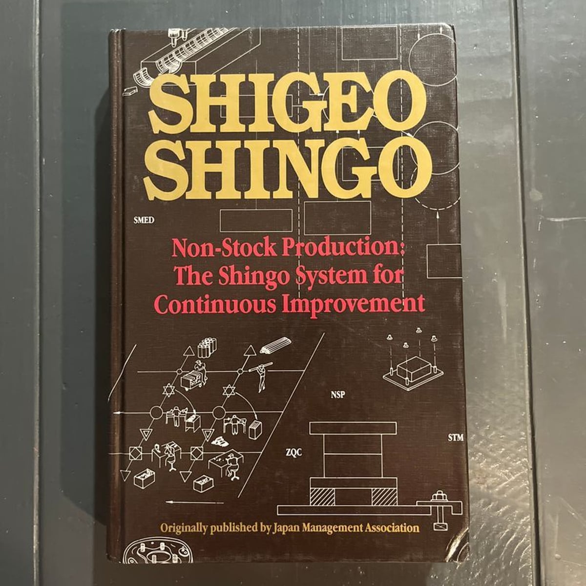 Non-Stock Production by Shigeo Shingo, Norman Bodek