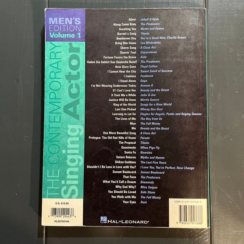 The Contemporary Singing Actor by Richard Walters