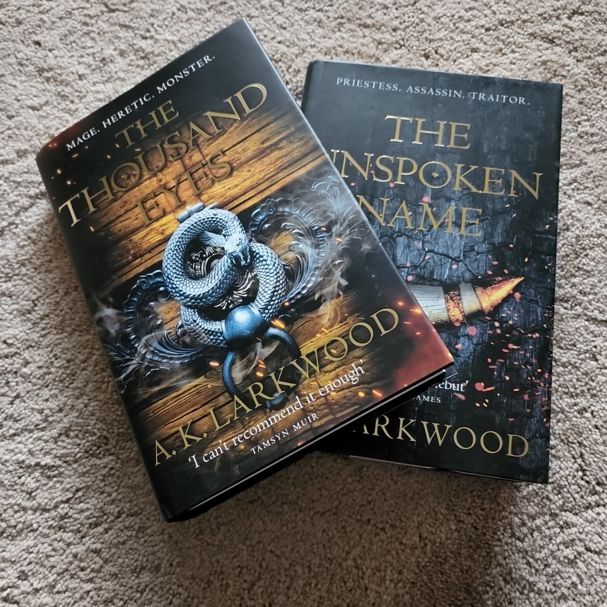 The Thousand Eyes: the Serpent Gates Book 2 by A. K. Larkwood