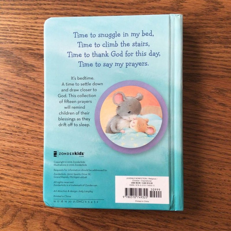 Snuggle Time Prayers by Glenys Nellist