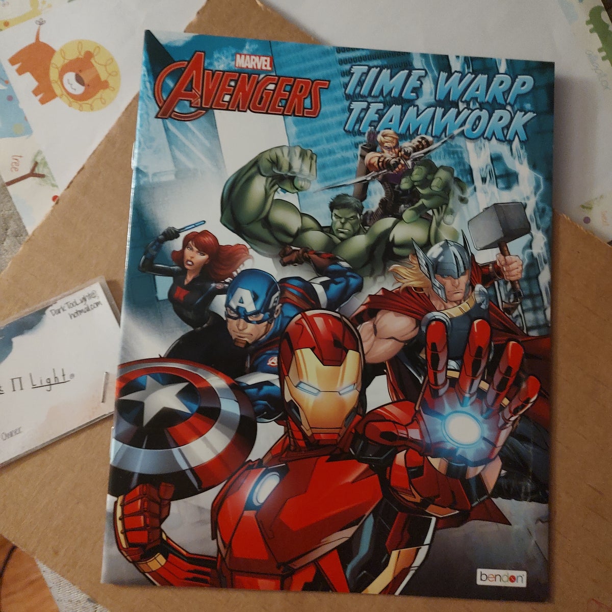 Marvel Avengers: Time Warp Teamwork by Marvel Comics Editorial Staff ...
