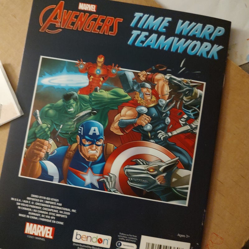 Marvel Avengers: Time Warp Teamwork by Marvel Comics Editorial Staff ...