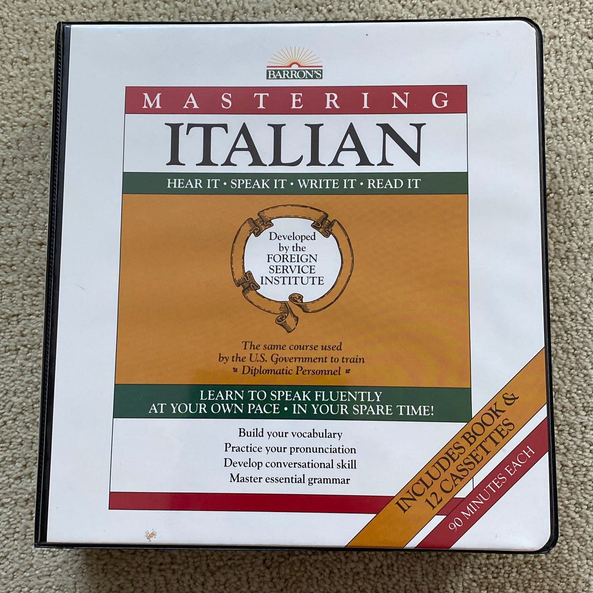 Mastering Italian by Zappala, Hardcover | Pangobooks Mastering Italian by Zappala, Hardcover | Pangobooks