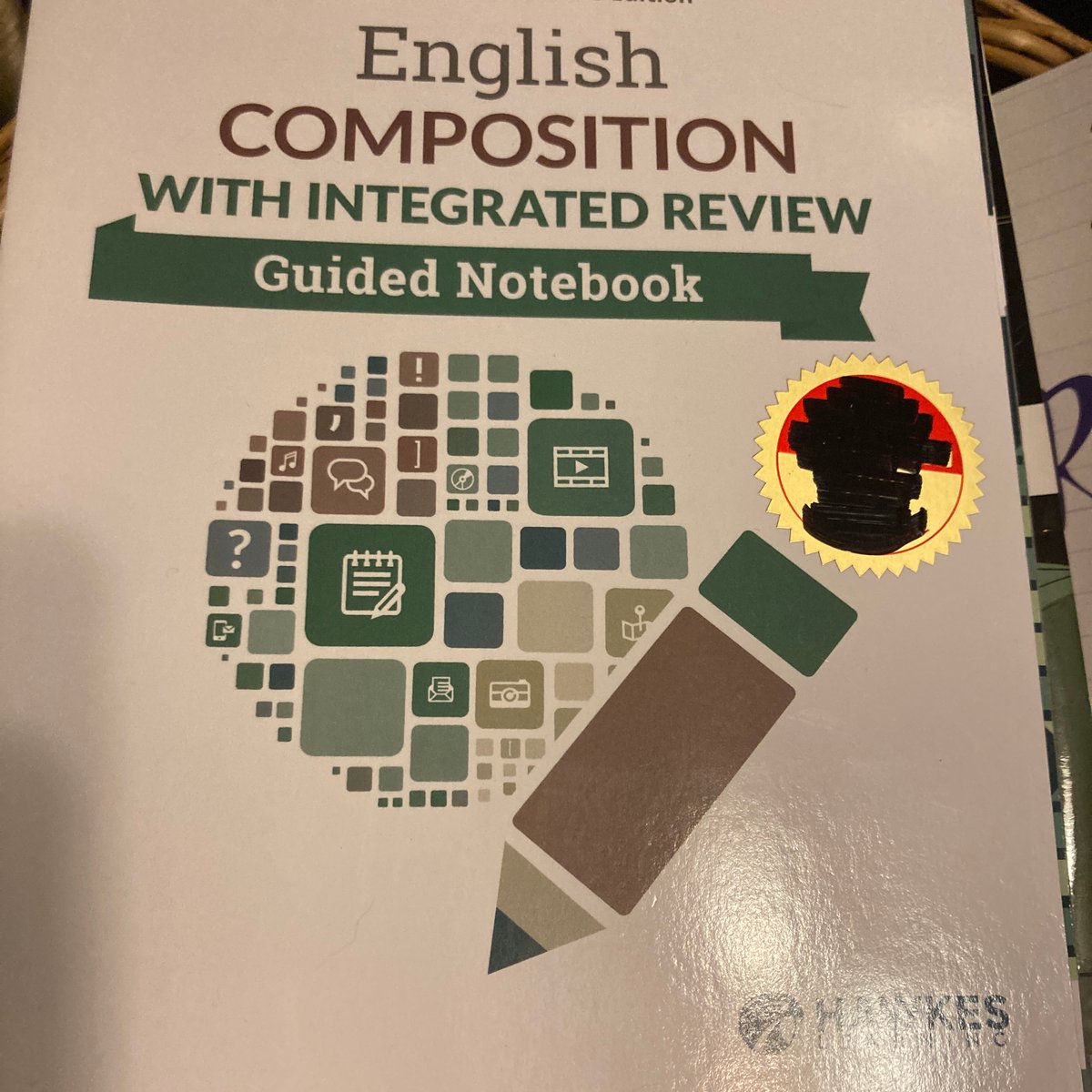 English Composition Plus Integrated Review Guided Notebook by Hawkes ...