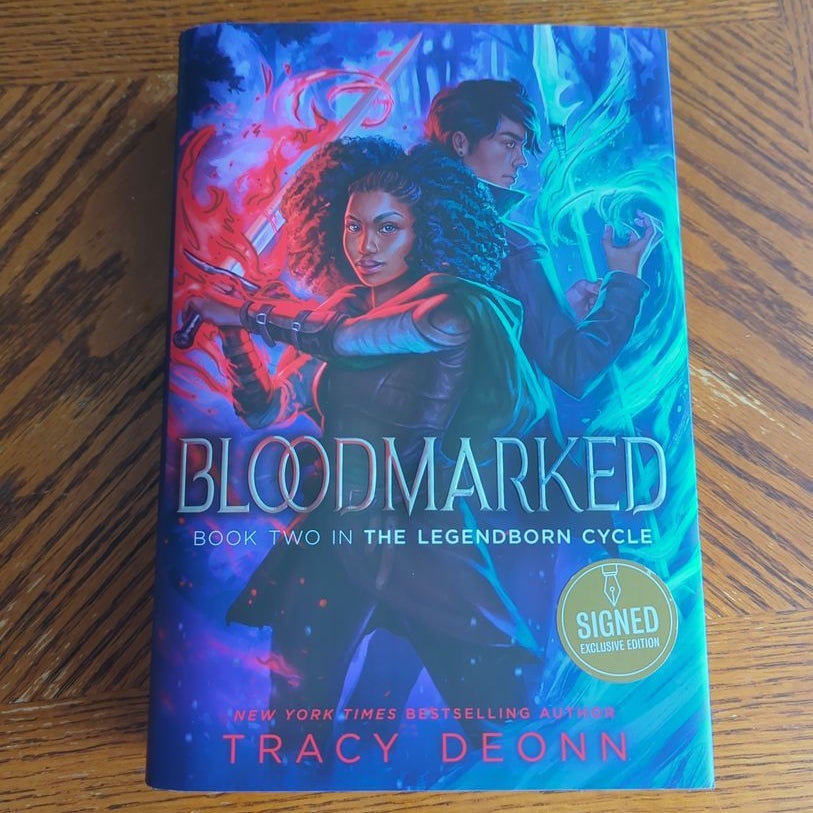 Bloodmarked Exclusive Signed Edition by Tracy Deonn, Hardcover | Pangobooks