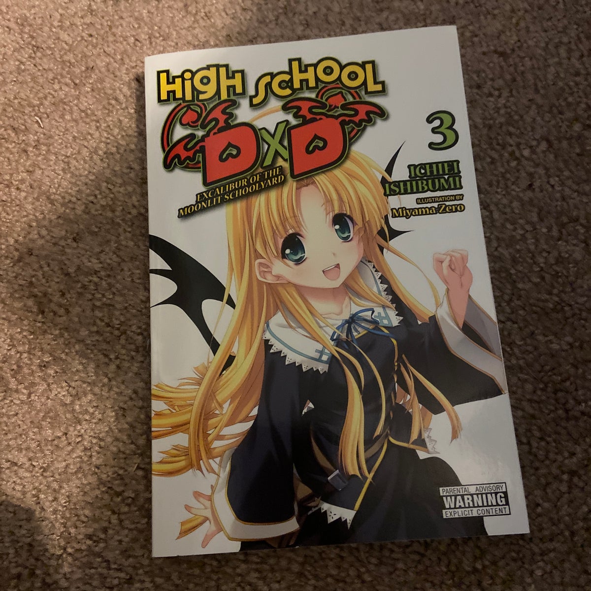 High School DxD, Vol. 3 (light Novel) by Ichiei Ishibumi, Miyama-Zero