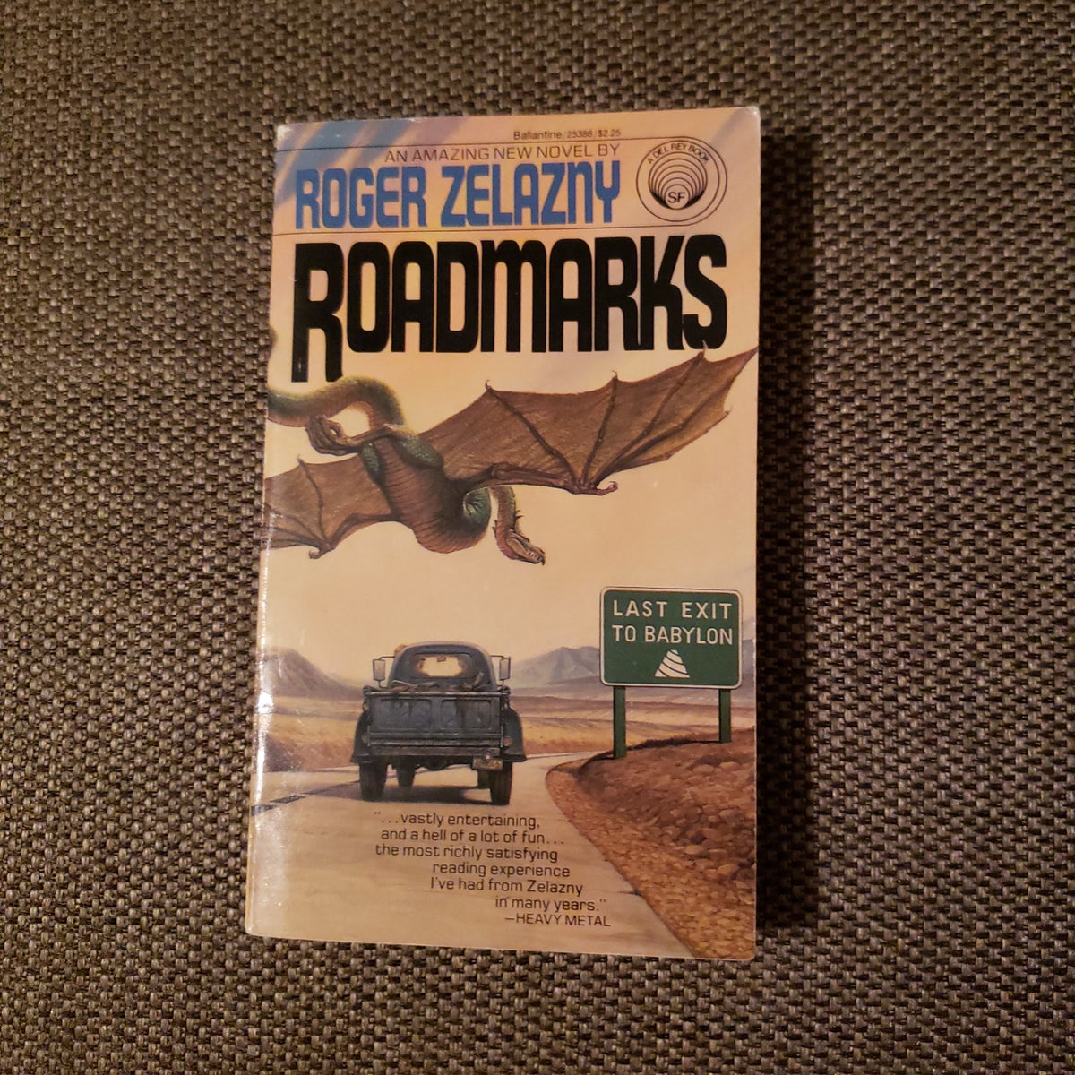 Roadmarks by Roger Zelazny