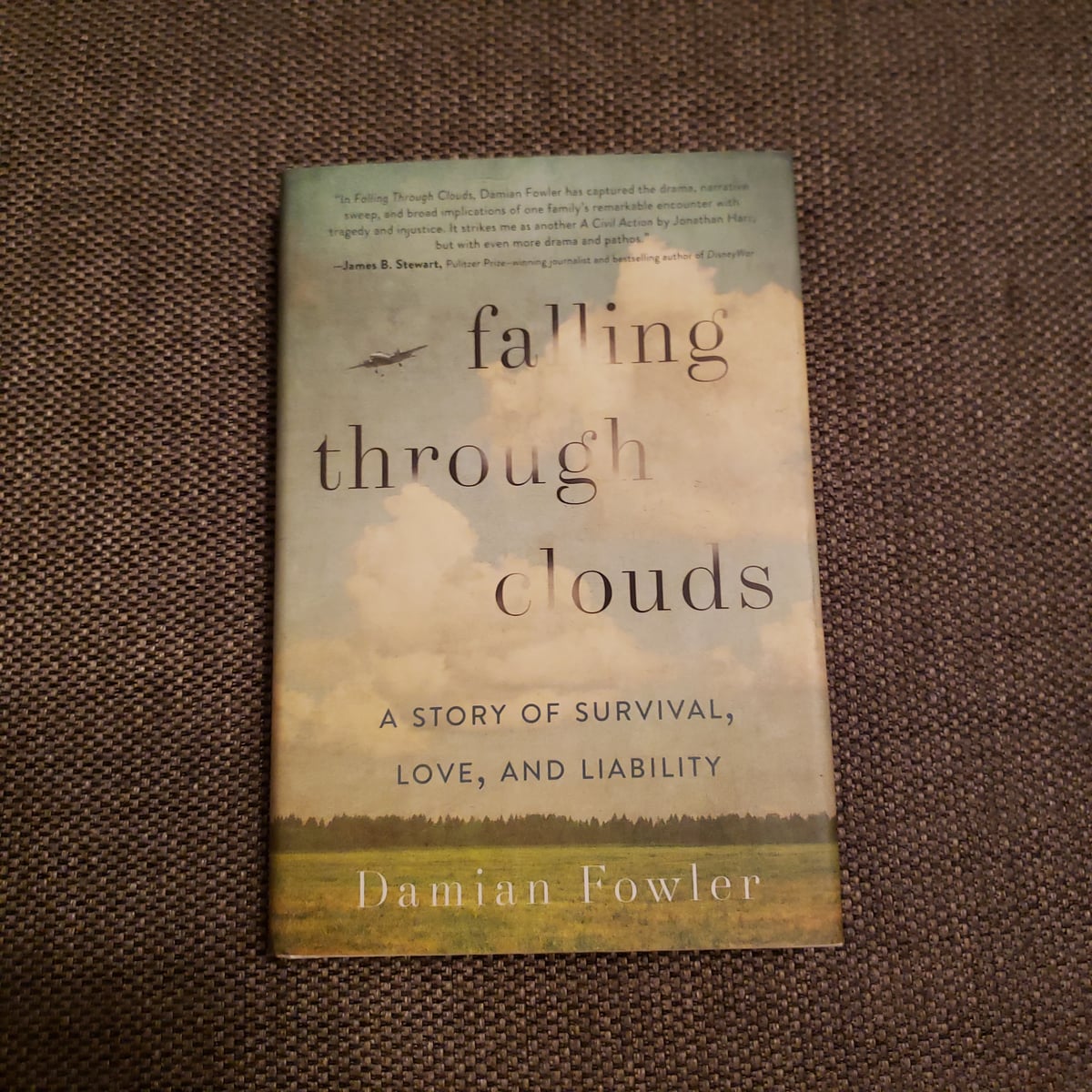 Falling Through Clouds by Damian Fowler