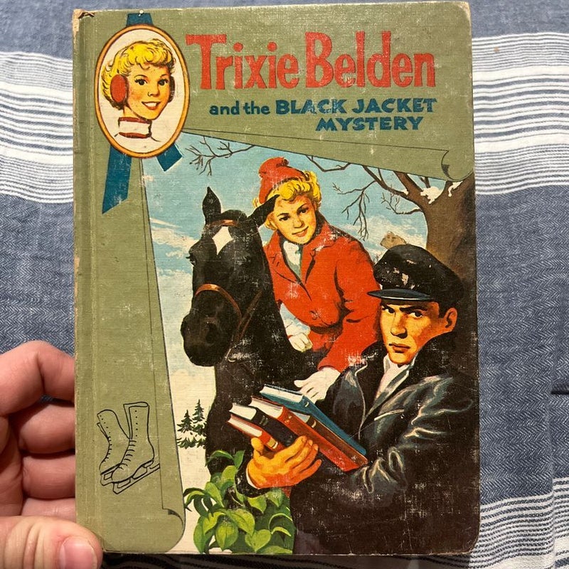 Trixie Belden and the Black Jacket Mystery by Kathryn Kenny, Hardcover ...