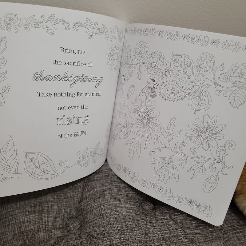 Jesus Calling Creative Coloring and Hand Lettering by Sarah Young