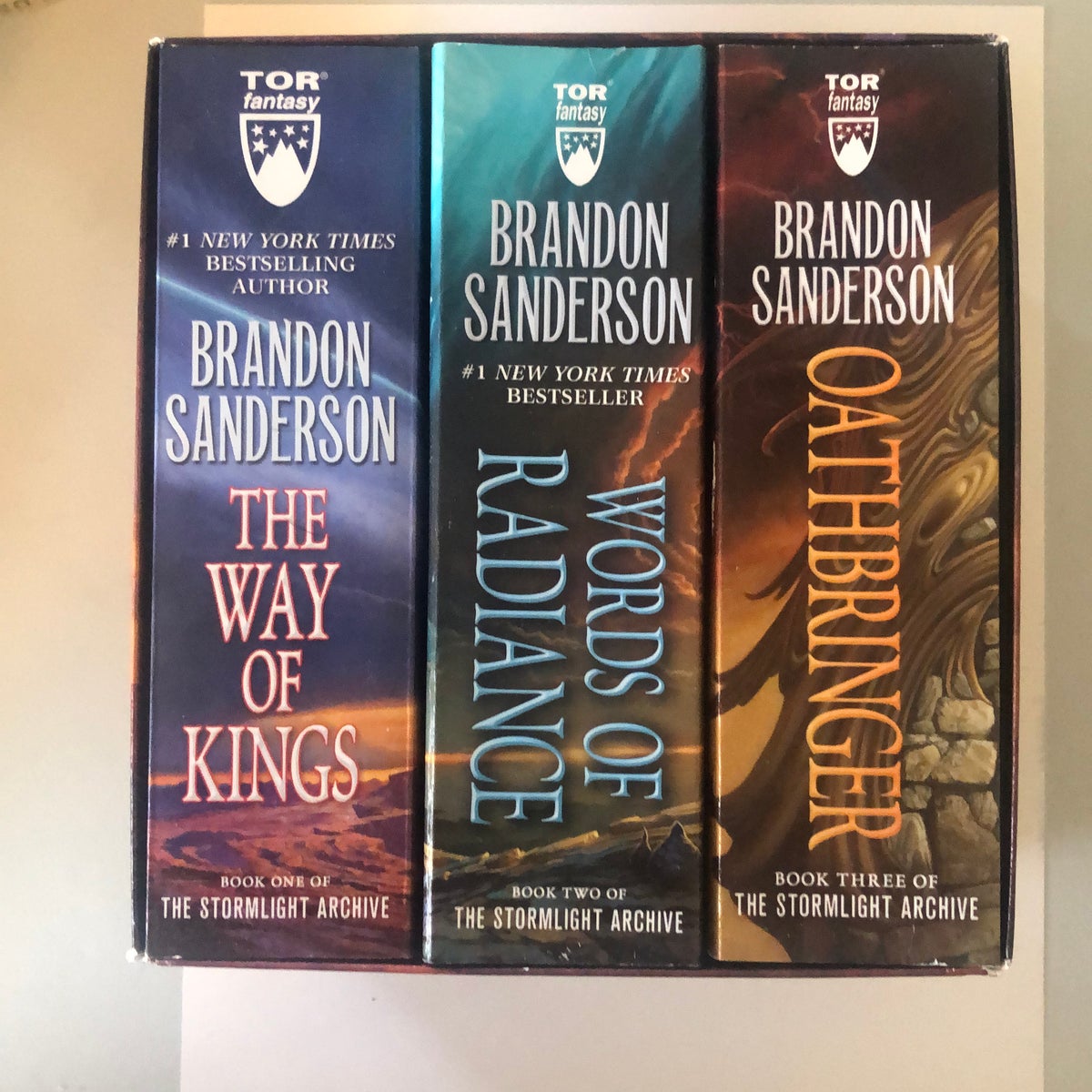 Stormlight Archive MM Boxed Set I, Books 1-3 by Brandon Sanderson
